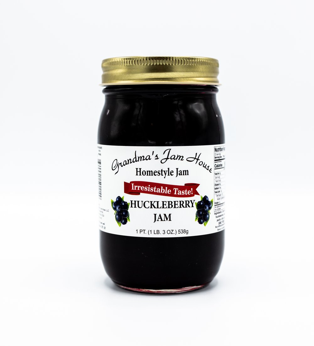 Huckleberry Jam - Grandma's Jam House