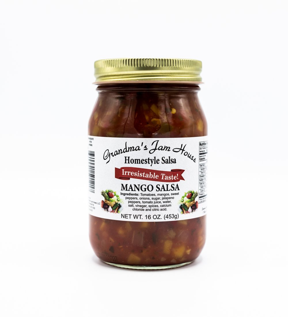 Mango Salsa 16 oz. - Grandma's Jam House